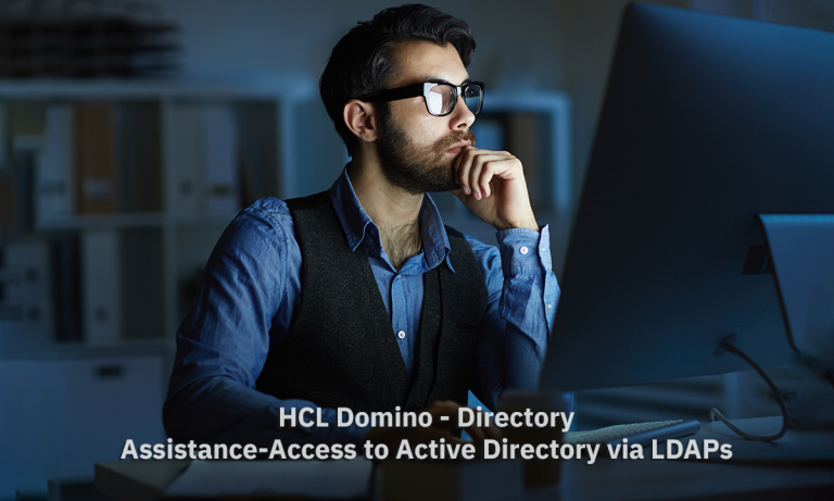 HCL Domino - Directory Assistance - เข้าถึง Active Directory ผ่าน LDAPs ...